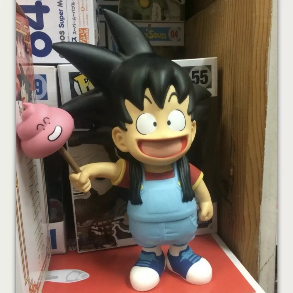 Kid Goku Large Size With Happy Poop - Gem